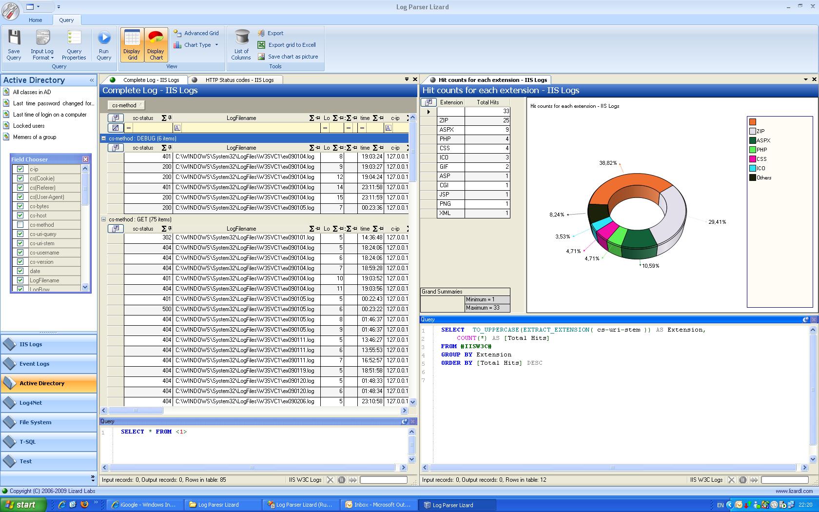 Download New Release Log Parser Lizard Freeware Best Log Analyzer 